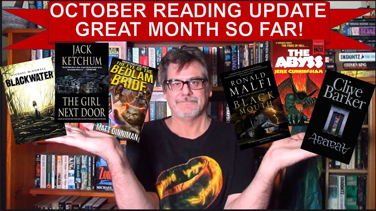 My reading update for the month of October, including some great horror ...