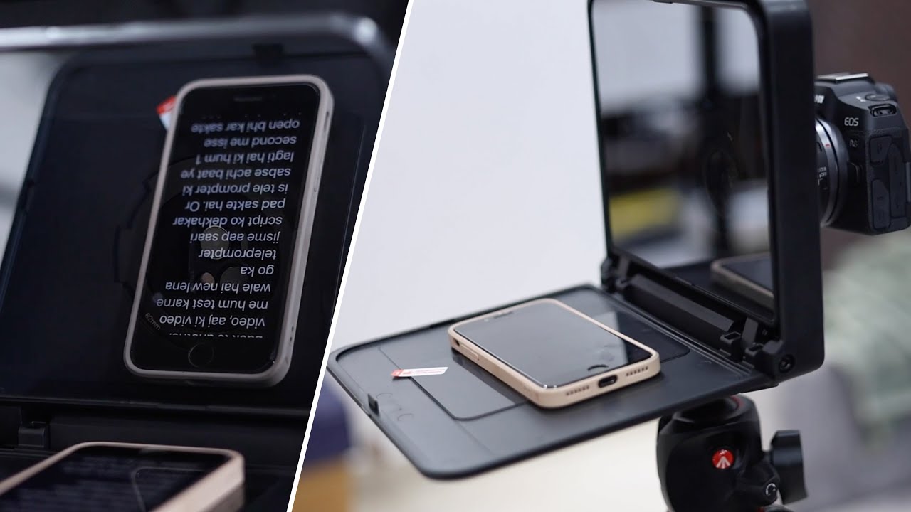 Best Budget Teleprompter For Smartphones & Cameras - YouTube