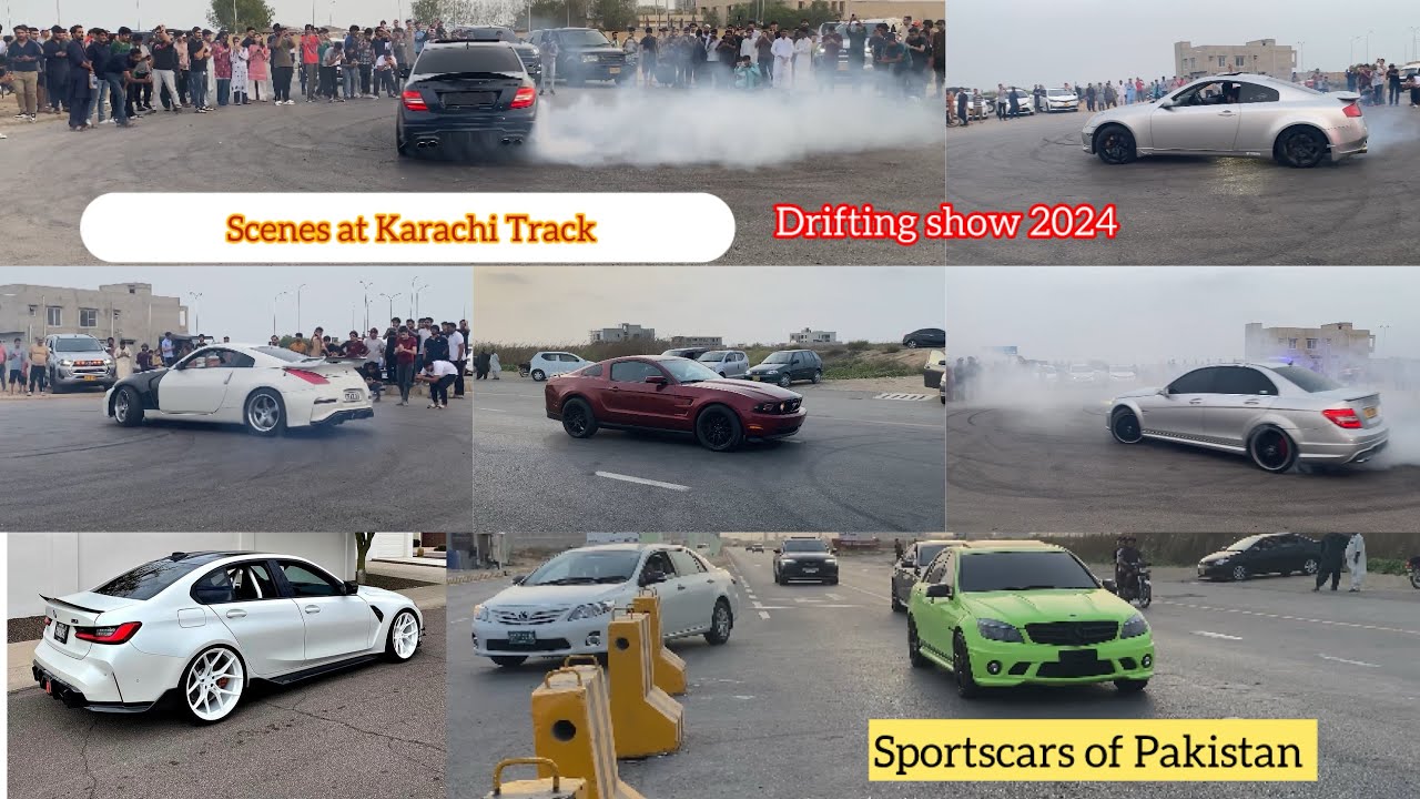 Karachi Track vlog | Karachi Track Car Drifitng | Saturday Track ...