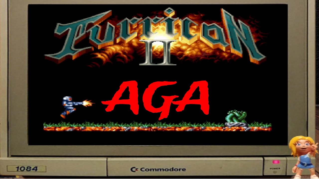 Amiga Turrican 2 (AGA) vs. Amiga Turrican 2 (OCS/ECS) 🕹️ Vergleich ...