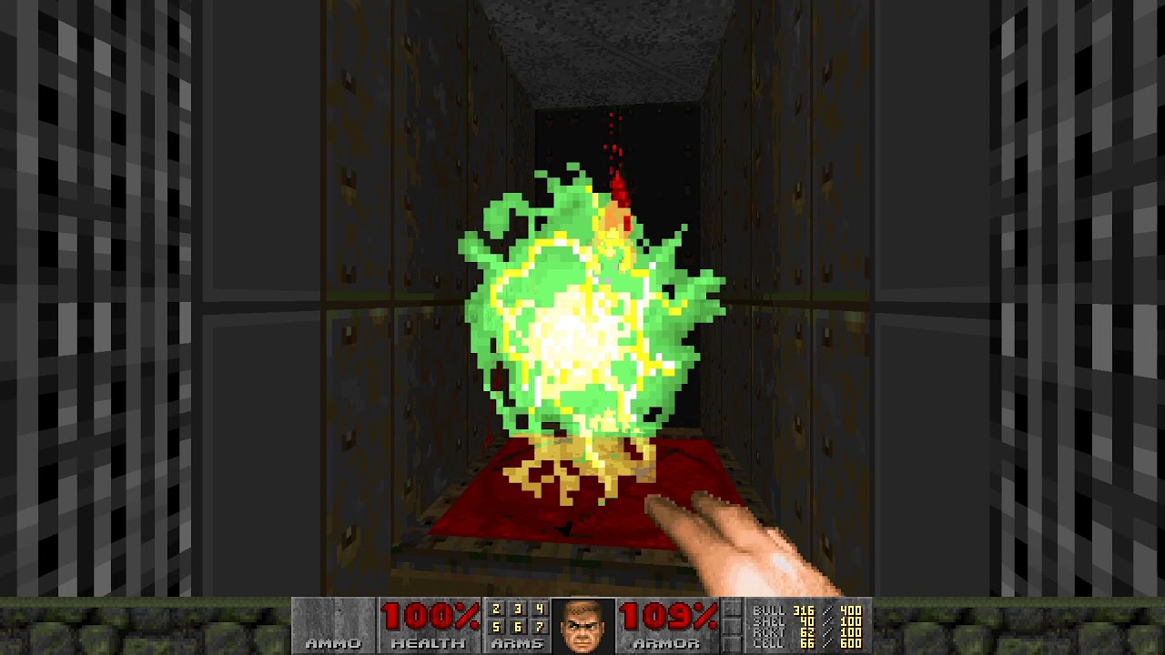 Doom II - Map 22 The Catacombs - YouTube