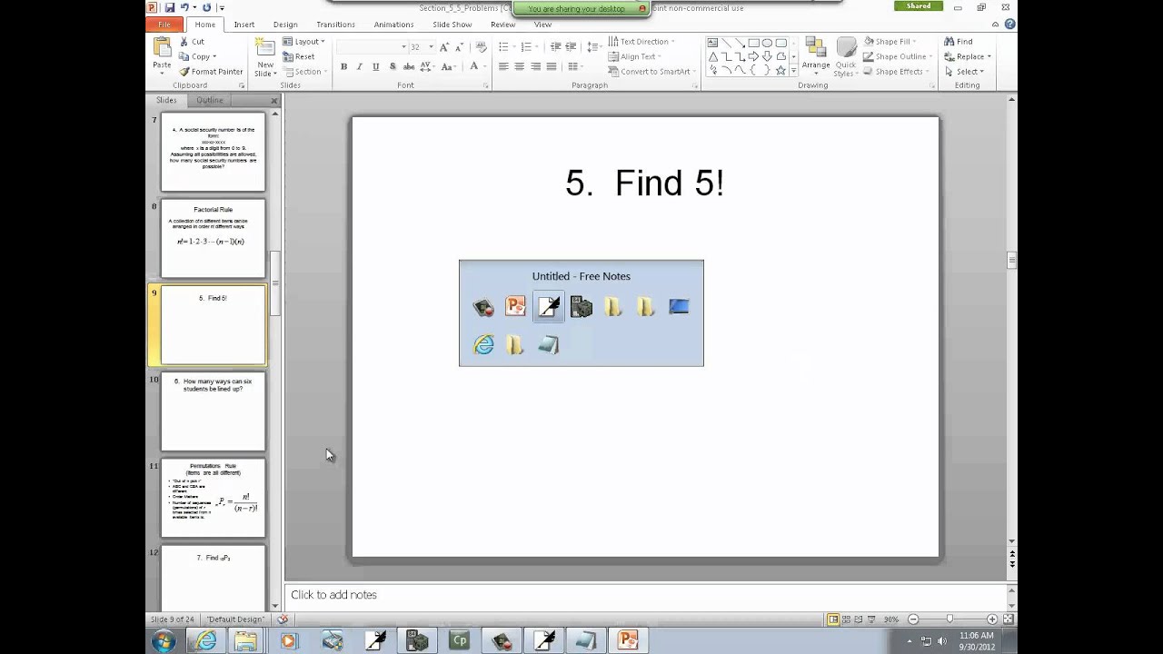 Elementary Statistics: Counting Techniques - YouTube