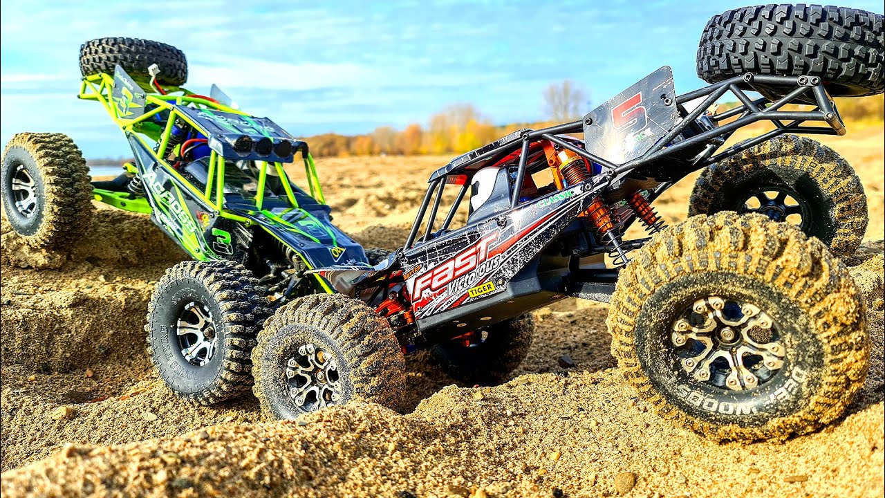 RC CARS Sand Storm Racing – 2 WlToys 10428 - YouTube