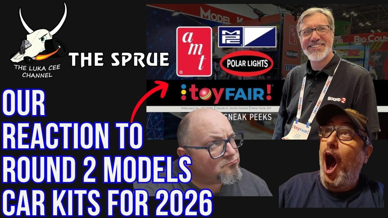 Our Reactions To Round 2 Models At The Toy Fair 2026 Model Car Kit ...