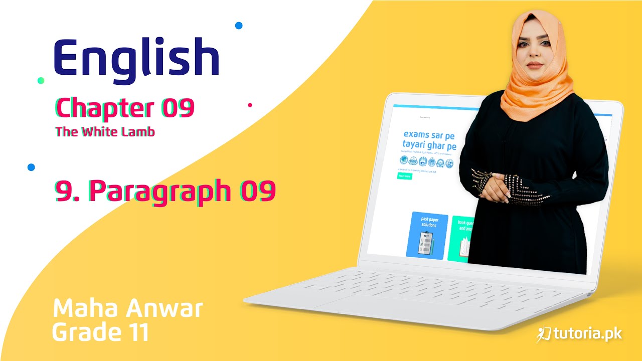 English Class 11 | Chapter 9 | Topic 9 | Paragraph 09 | in urdu ...