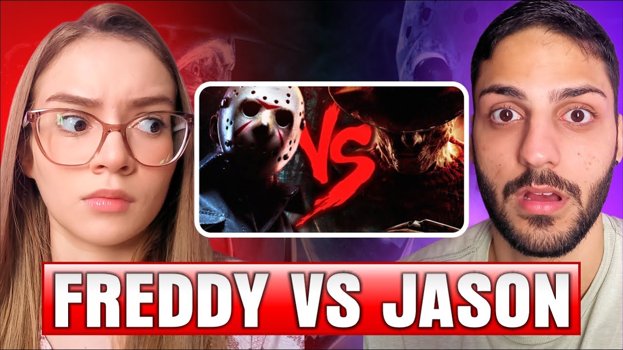 Profª de Geografia Reage｜Freddy Krueger VS. Jason Voorhees｜Duelo de ...