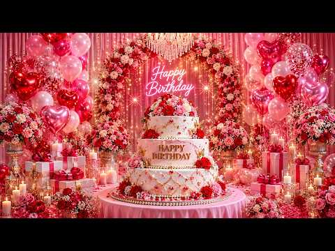 Happy Birthday To You Song 🎂 Made with Love // 🎂 Happy Birthday Wishes | Styled by Maryam