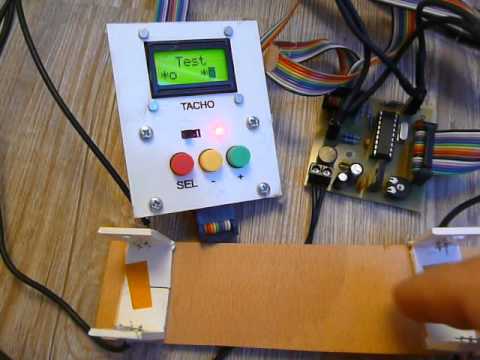 Tacho - Test mode - YouTube