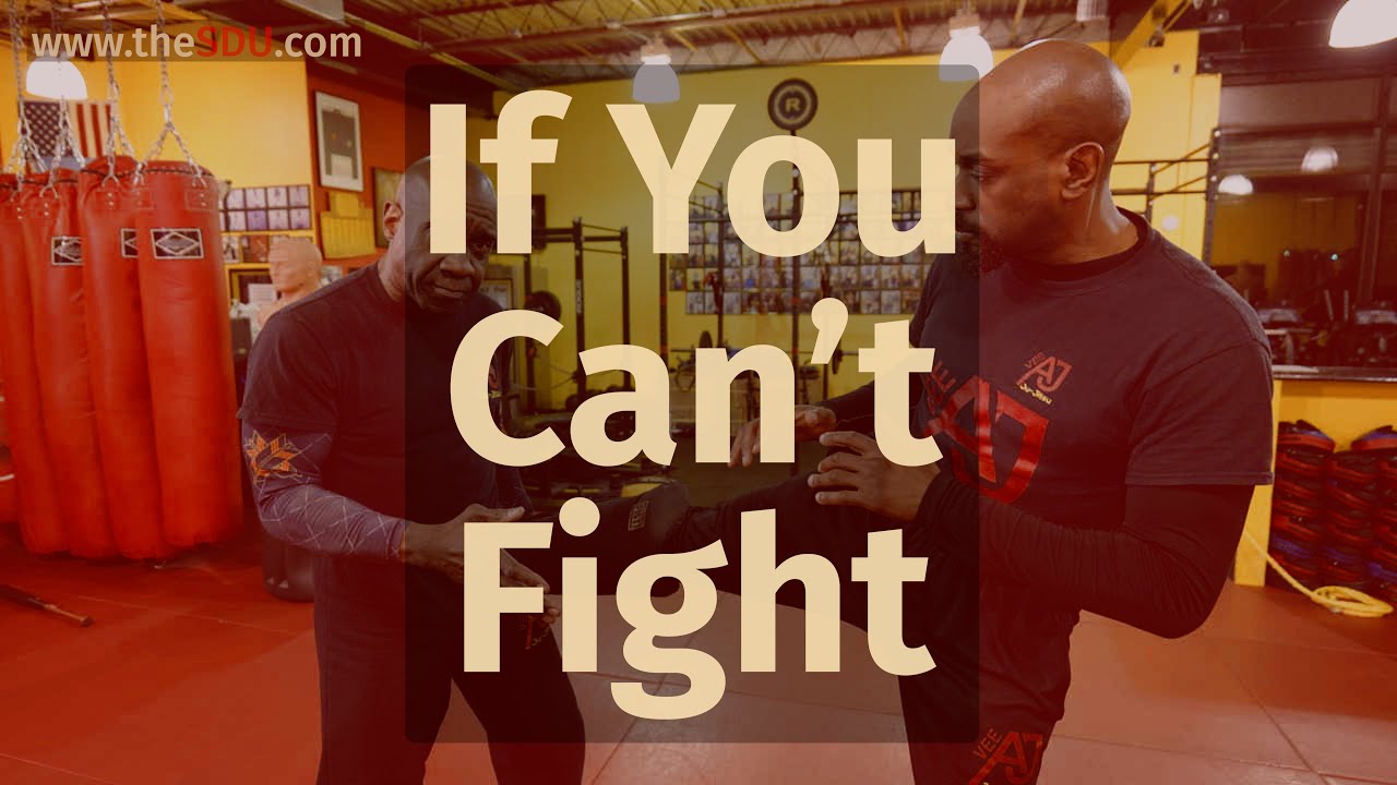 If You Can't Fight - Self Defense Techniques - YouTube