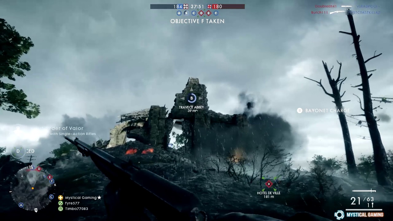 Battlefield 1 - Conquest - St. Quentin Scar (XBOX ONE) - YouTube