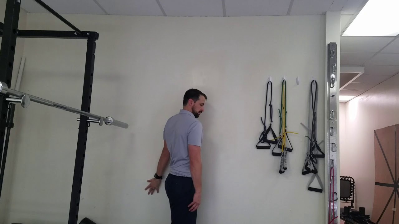 Wall Shoulder Circles - YouTube