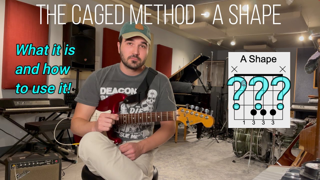 The A Shape - Everything you need to use the CAGED Method! - YouTube