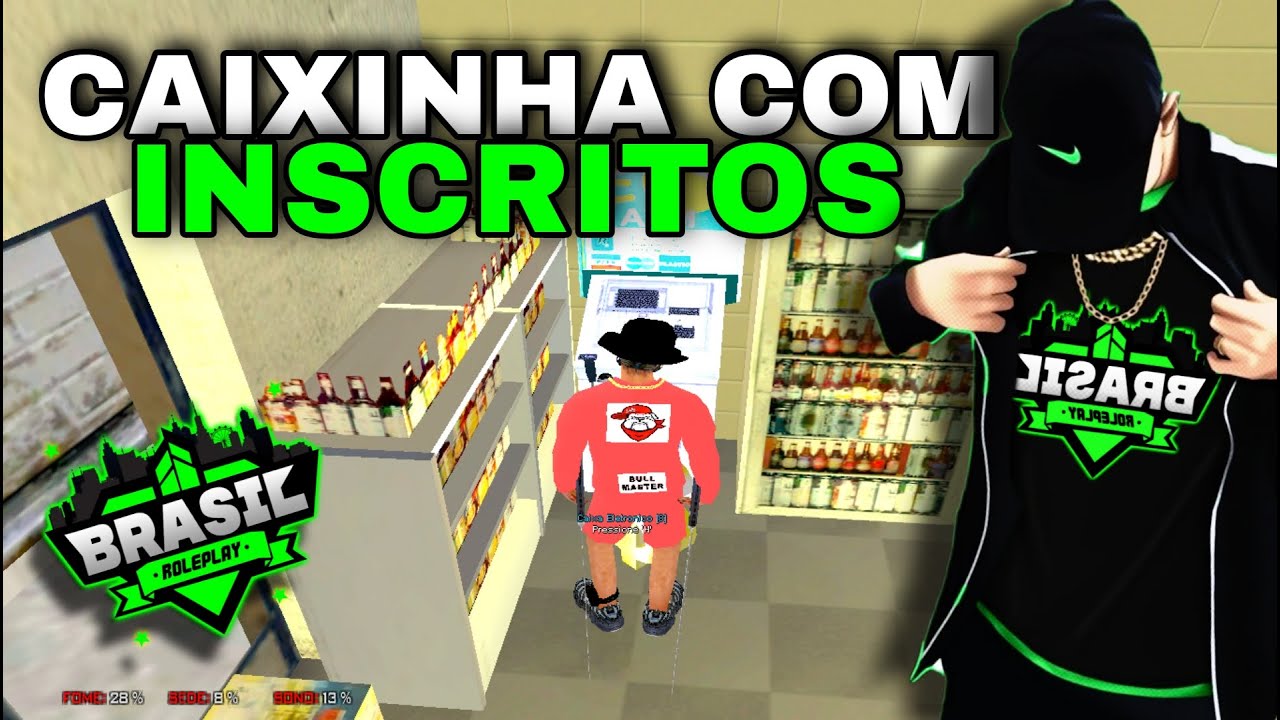CAIXINHA COM INSCRITOS NO GTA RP - YouTube