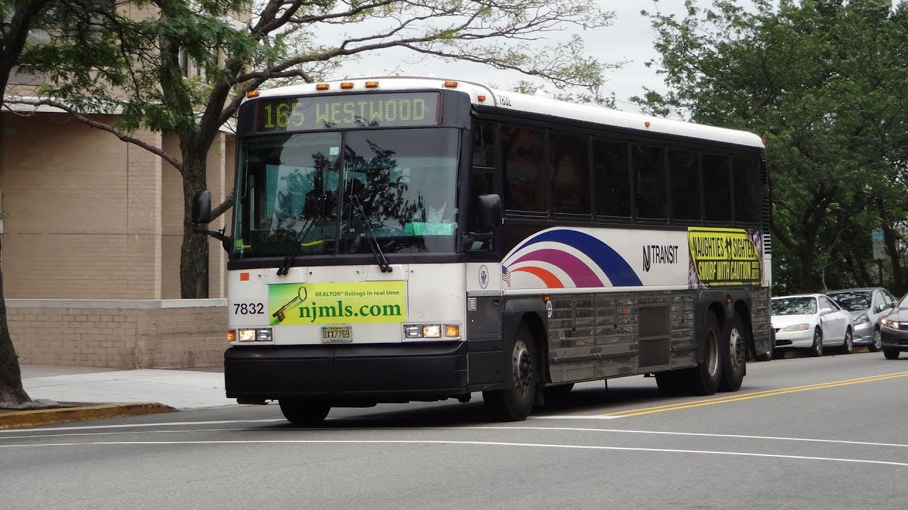 NJT MCI D4000 #7832 on the 165 to NY (Inside) in HD - YouTube