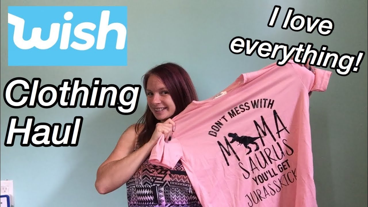Wish Clothing Haul #4 - Try Ons and Reviews - YouTube