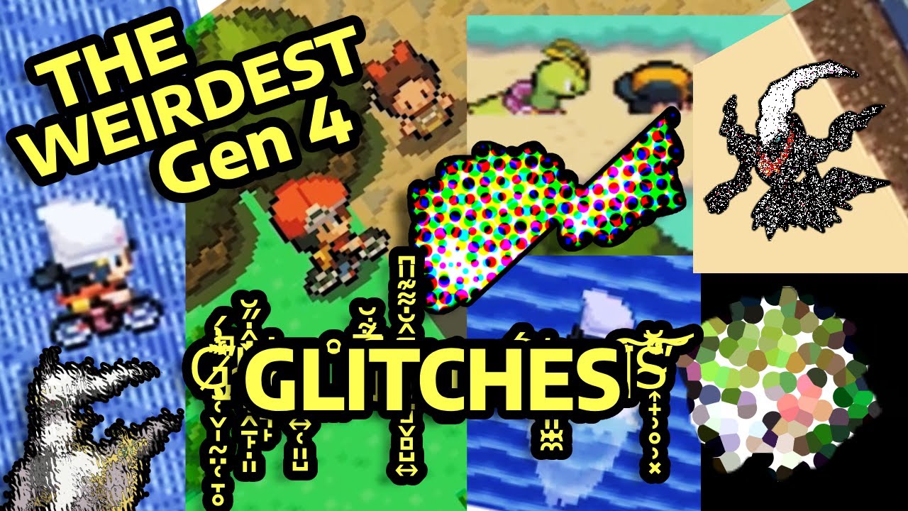 The Strangest Gen 4 Glitches You May Have Never Seen Or Heard Of! - YouTube