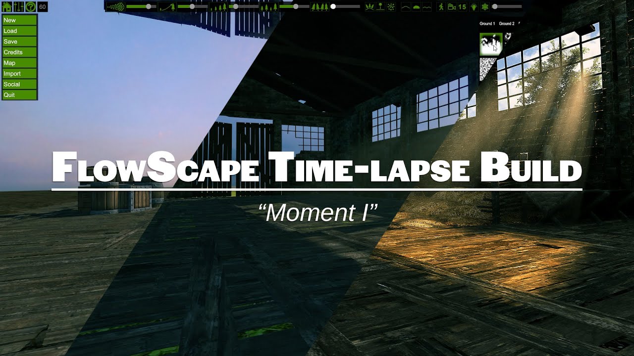 FlowScape Time-Lapse Build | "Moment I" - YouTube