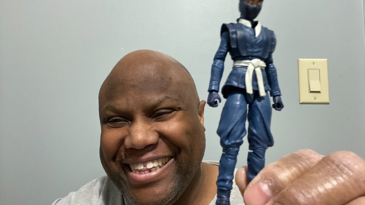 Blue Ninja Female Gi Joe Classified - YouTube