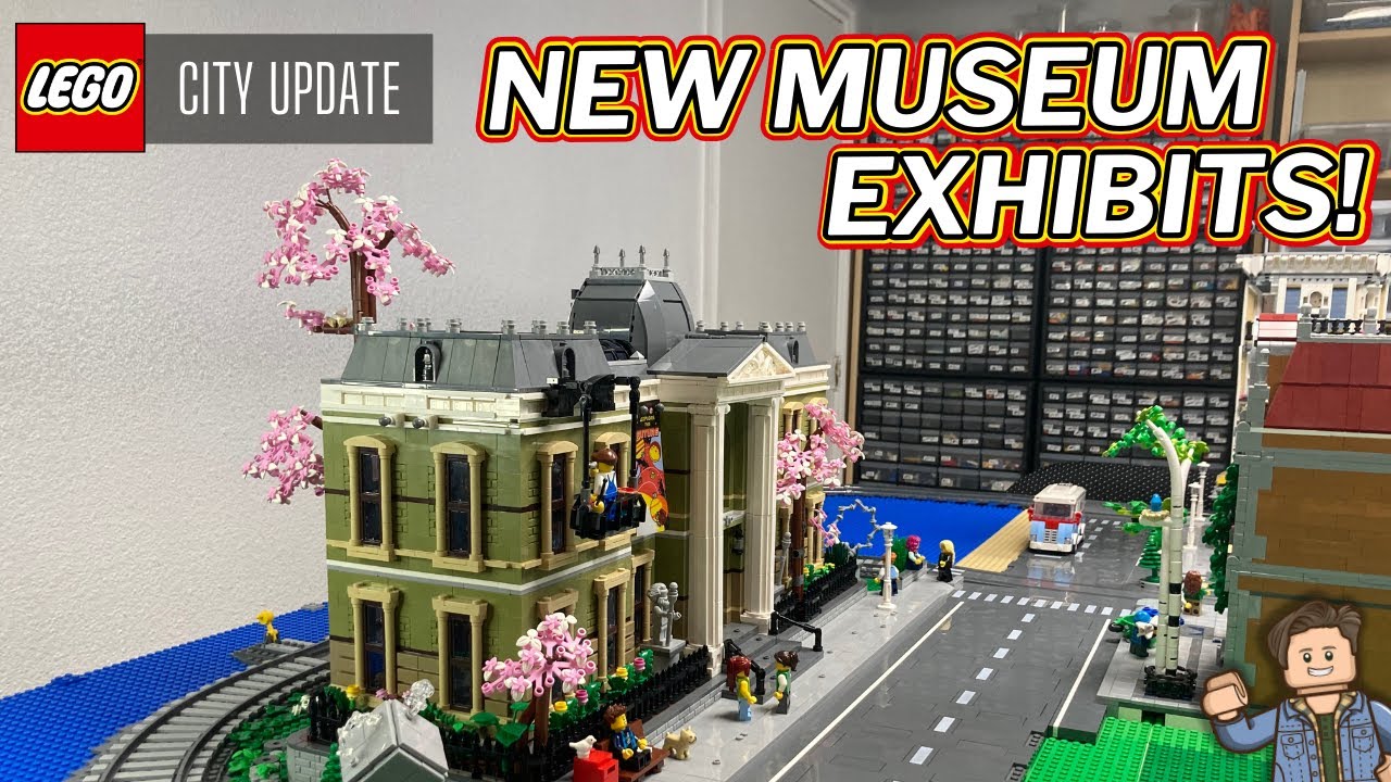 Unveiling the New LEGO Museum Exhibits! - YouTube