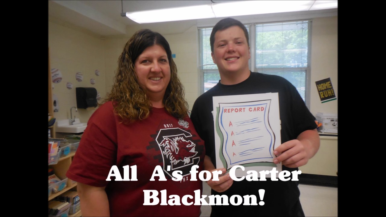 Carter Blackmon Winning Sweet Salute Video 2017 - YouTube