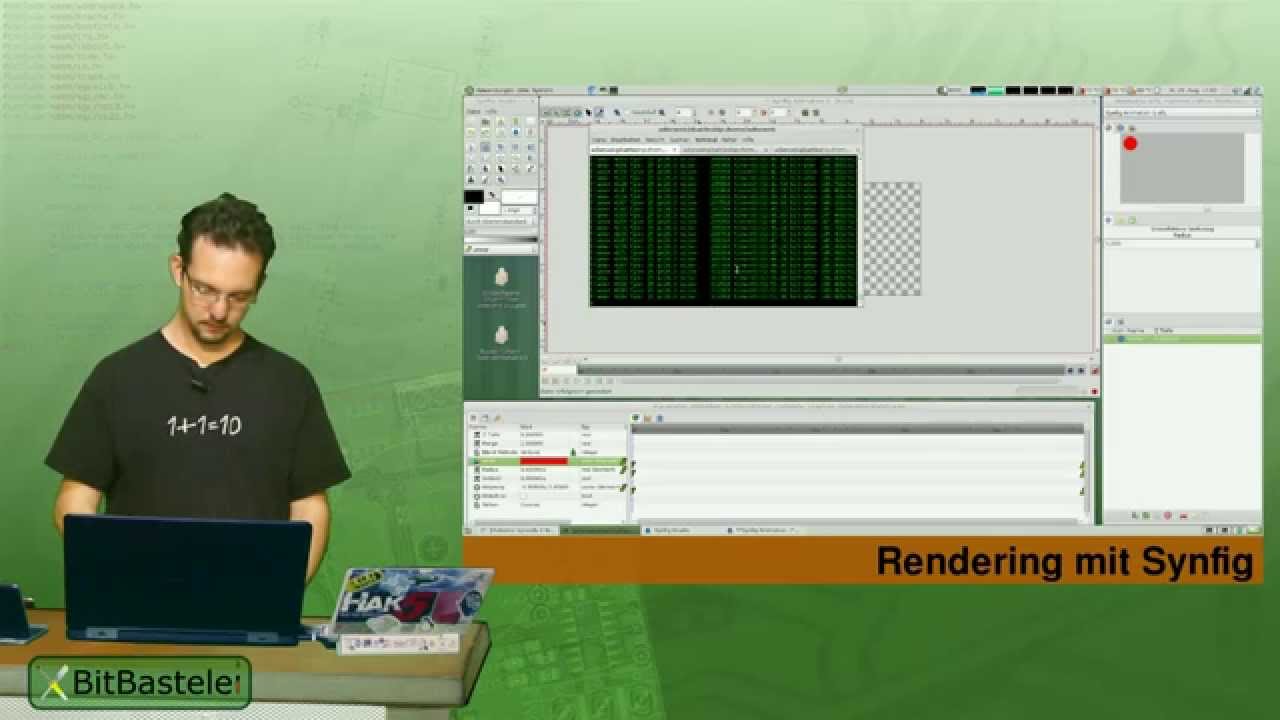 BitNotice #60 - Multimedia unter Linux - 2D-Animation mit Synfig - YouTube