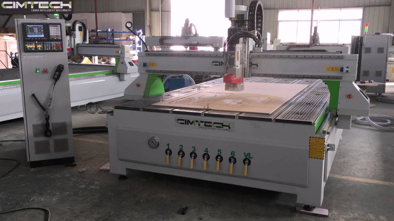 MOSCOW LINEAR ATC CNC ROUTER, UAE WOOD ROUTER MACHINE CIMTECH - YouTube