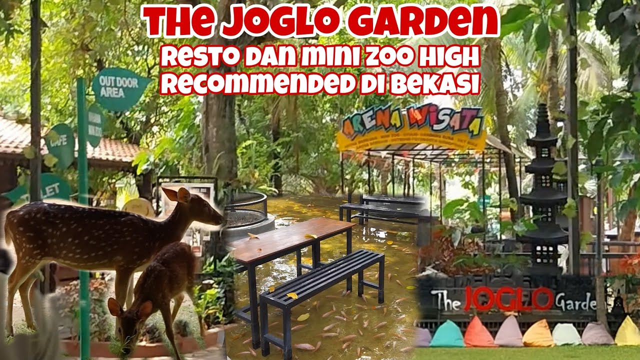 THE JOGLO GARDEN ‼️ RESTO,MINI ZOO, PLAYGROUND, OUTBOND, SUPER LENGKAP ...
