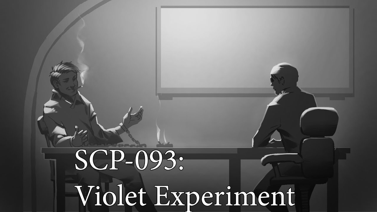SCP-093: "Фиолетовый" опыт - YouTube