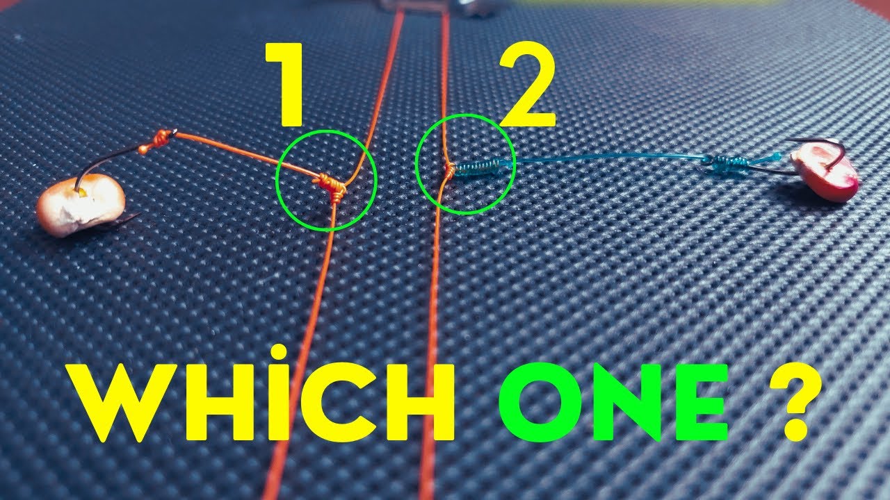 How To Make The Best T Knot - Tangle Free Fishing Rigs - YouTube