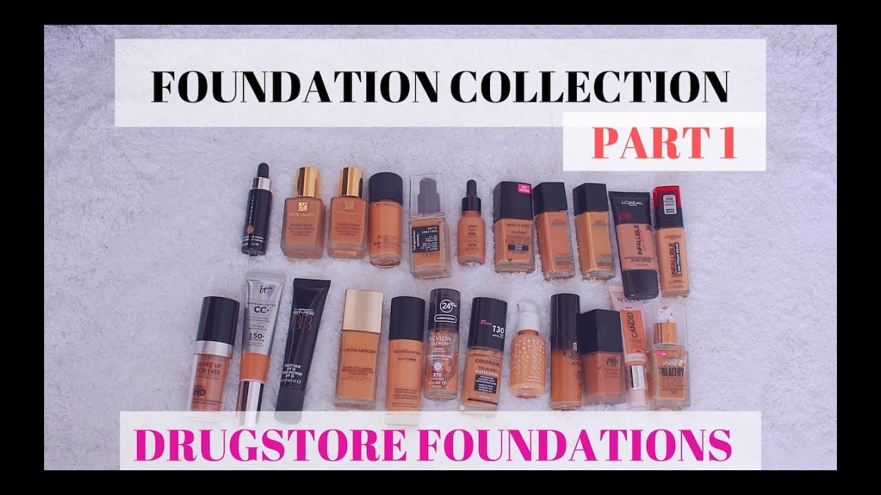 Foundation Collection PART 1 | Affordable Foundations | Covergirl ...