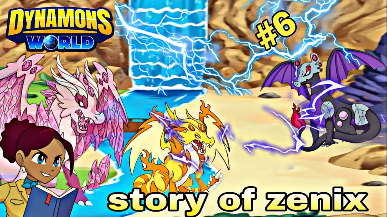 Story of God Zenix 🤩 ( part - 6 ) in Dynamons world 🌍 || zenix friend ...