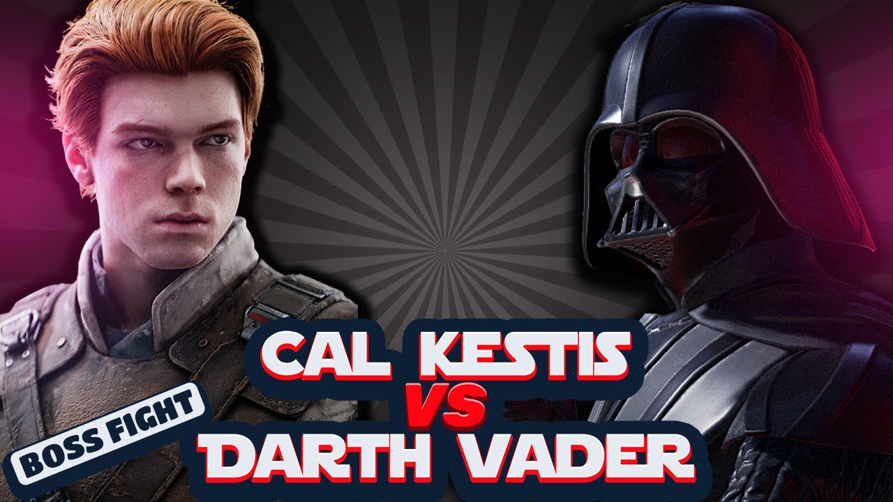 Cal VS Darth Vader - Boss Fight - 4K 60fps Ultra HD - YouTube