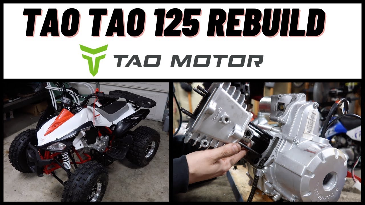 2020 Tao Tao 125cc Top End Rebuild | Blown Head Gasket - YouTube