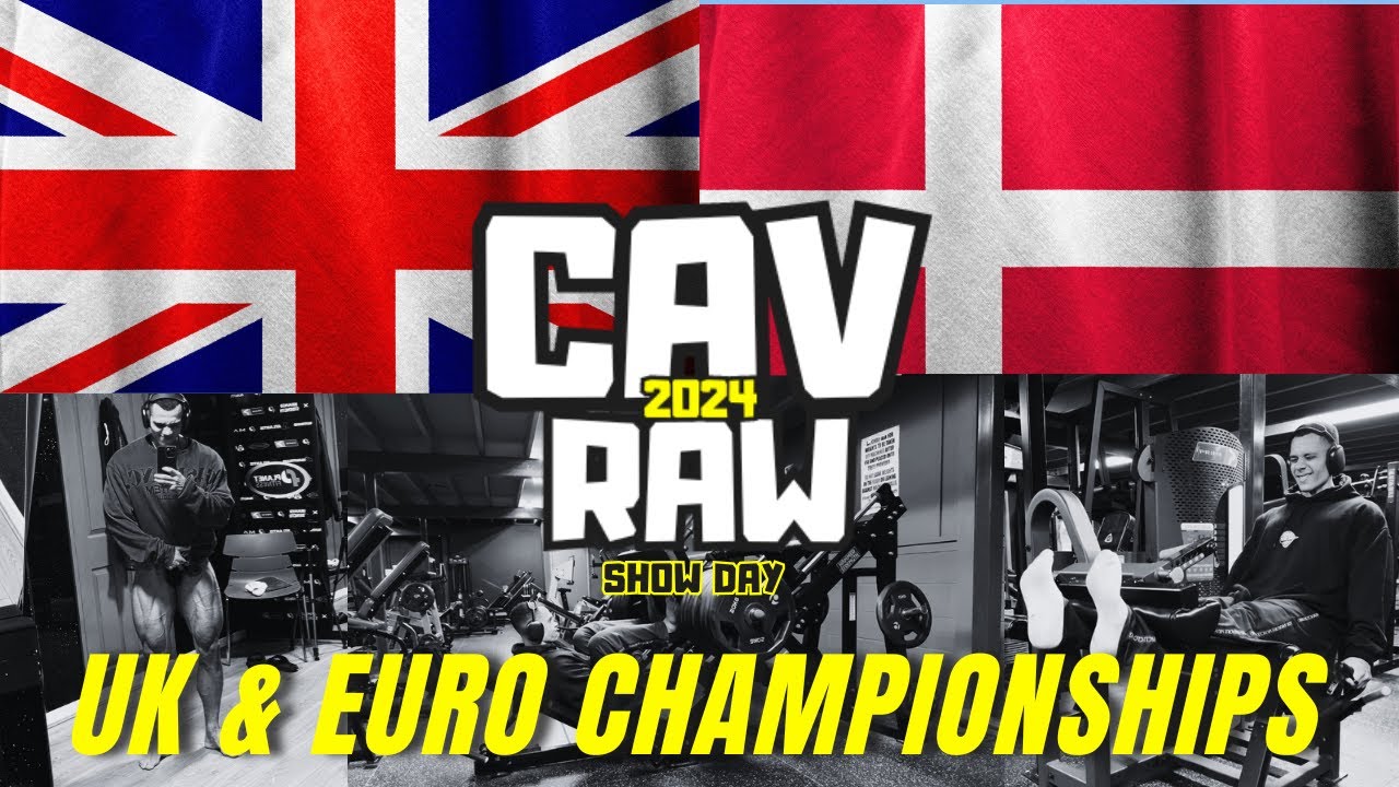 CAV RAW EP 10 - Natural Bodybuilding Prep 24 | FINAL LEG DAY | UK ...