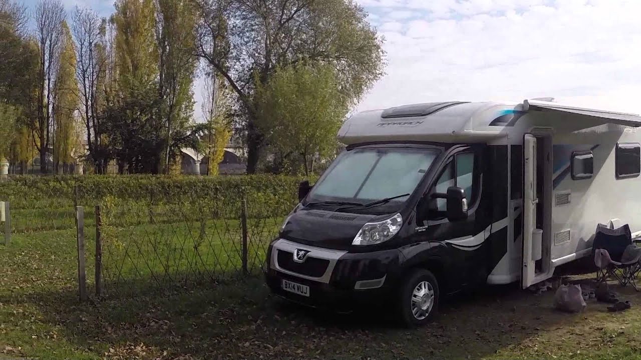Practical Motorhome visits Paris - YouTube