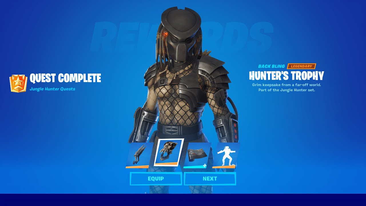 How to get Predator skin All challenges guide | fortnite - YouTube