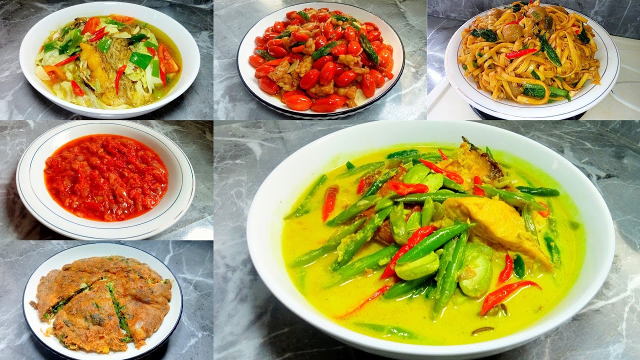 6 RESEP LAUK SEDERHANA MUDAH BIKINYA ENAK RASANYA SEMUA SUKA - YouTube