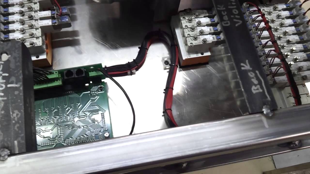 animatronic control system wiring example - YouTube