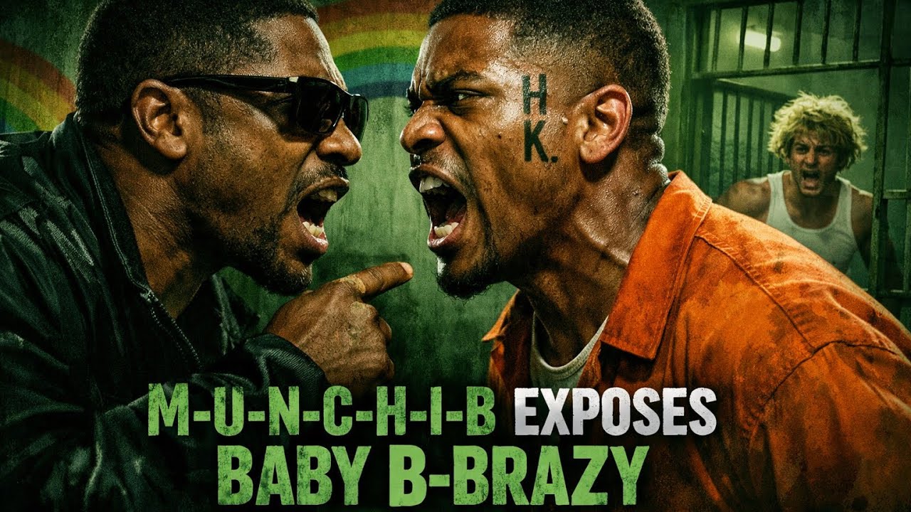 MUNCHIE B EXPOSES BABY B BRAZY FOR BEING GPS IN JAIL - YouTube