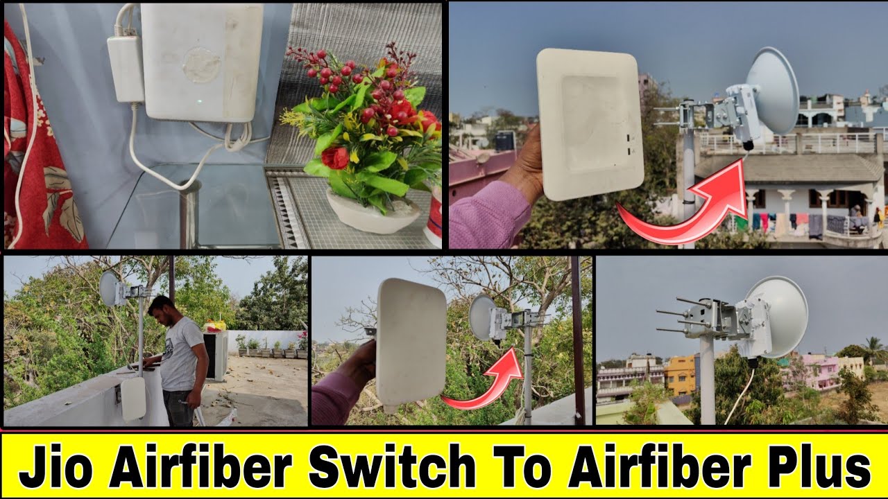 Jio Airfiber To Airfiber Plus Migration Full details Video 5 Migration ...