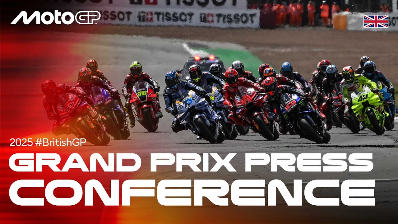 MotoGP Grand Prix Press Conference | 2025 British GP - YouTube