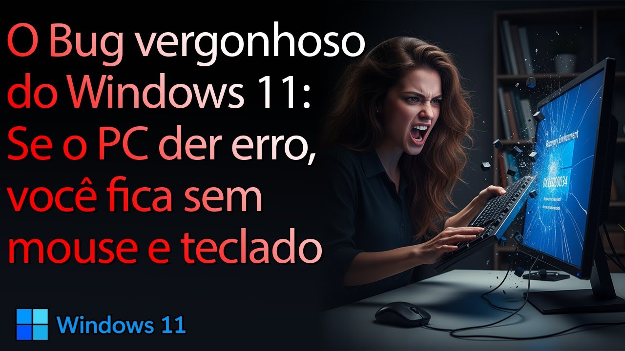 WINRE PAROU! Bug Vergonhoso do Windows 11 (Outubro) IMPEDE VOCÊ de ...