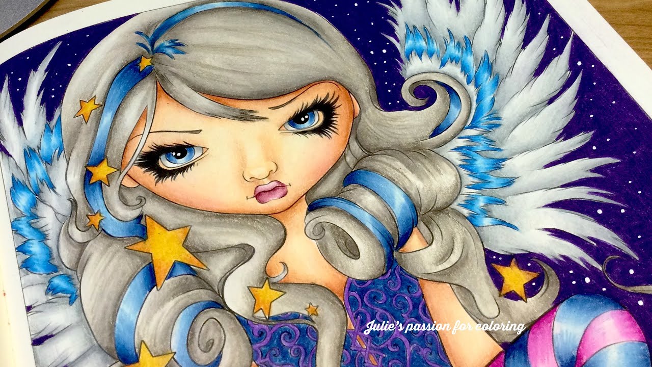 Jasmine Becket-Griffith - Angel of star light - prismacolor pencils ...