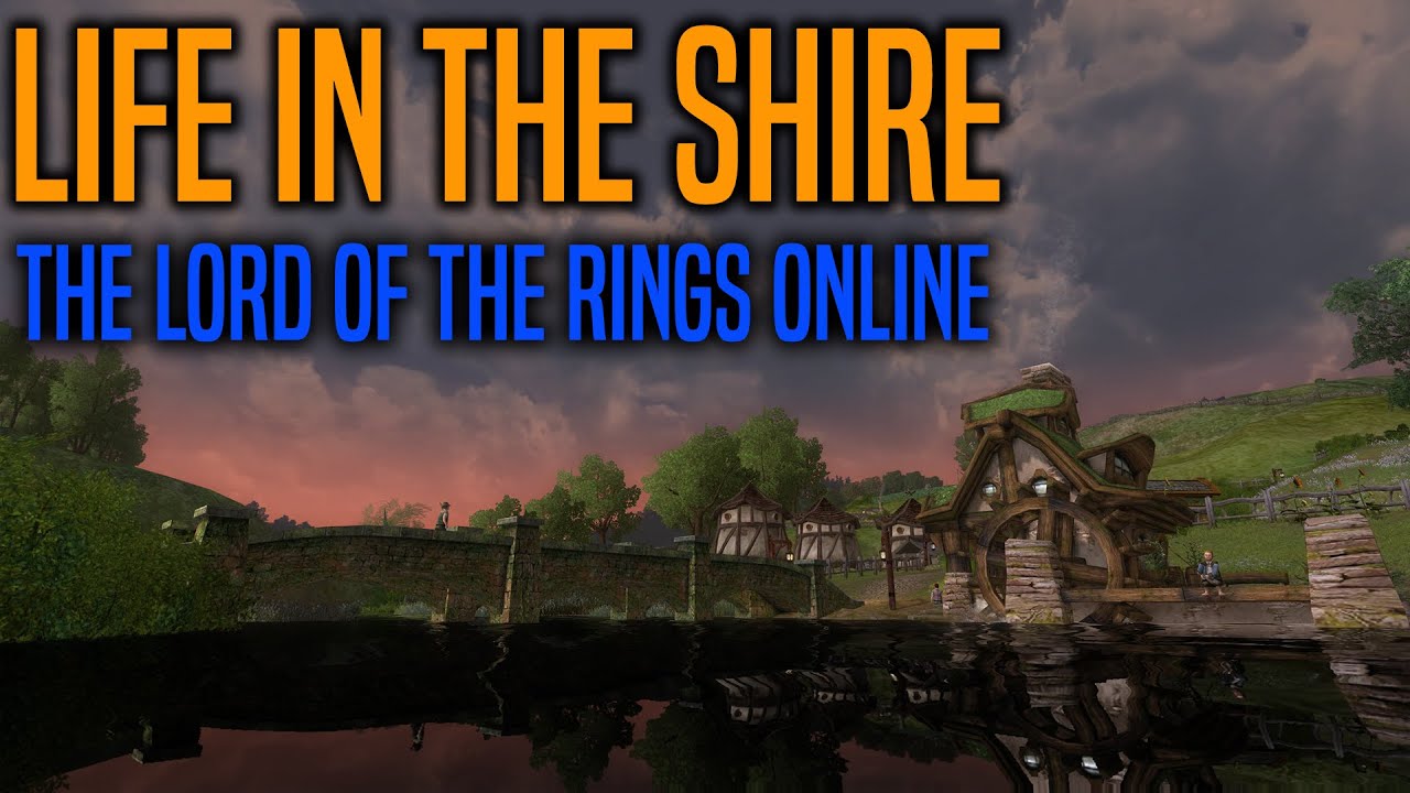 Life in the Shire - LOTRO Landscape - YouTube