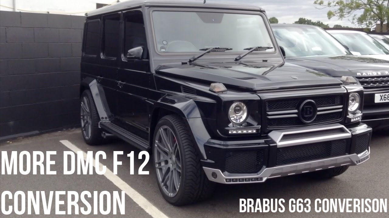 More F12 DMC Kit Conversion & Brabus G63 Conversion - YouTube