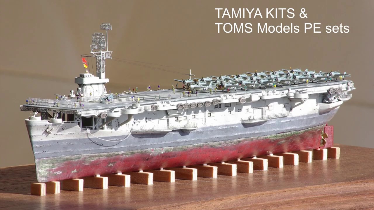 1/700 USS CVE-9 BOGUE aircraft carrier - YouTube