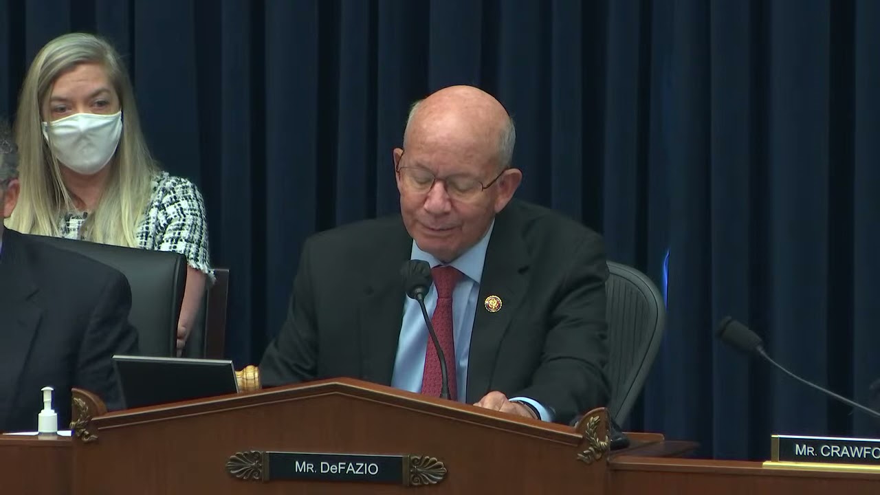 Chair DeFazio's Opening Statement for Hearing on “Assessing the Federal ...