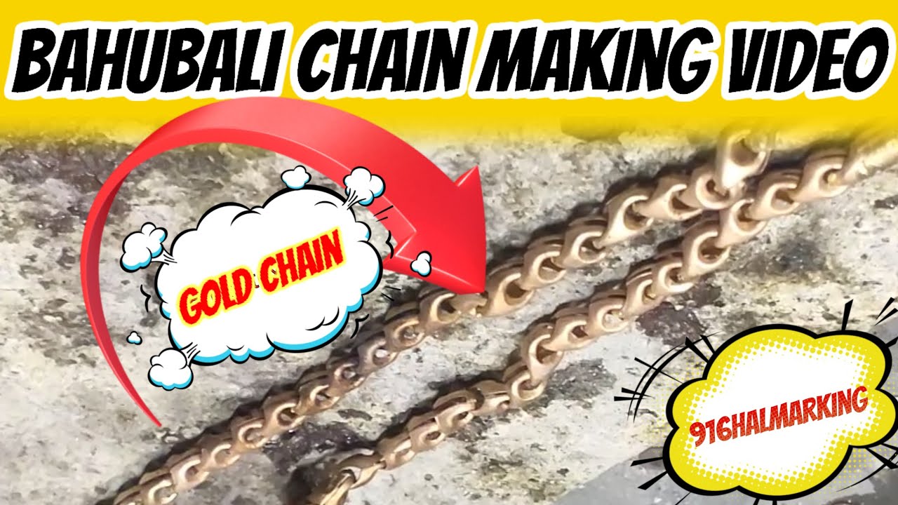 Bahubali Chain Making Video#Bahubali Chain Made Video# - YouTube