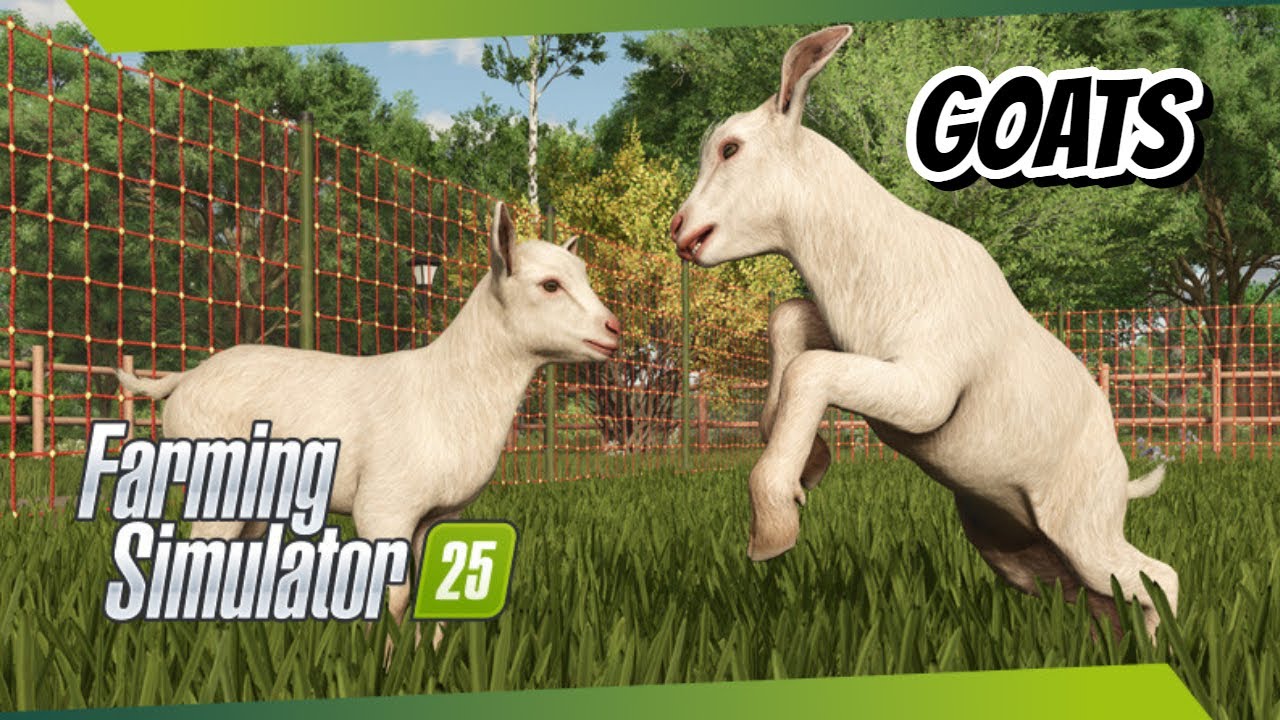 Goats - Preview - Farming Simulator 25 XBOX - YouTube