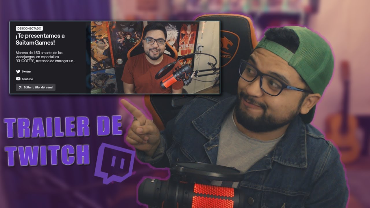Como crear tu "TRAILER DE TWITCH" en 4 pasos || Tutorial 2020 - YouTube